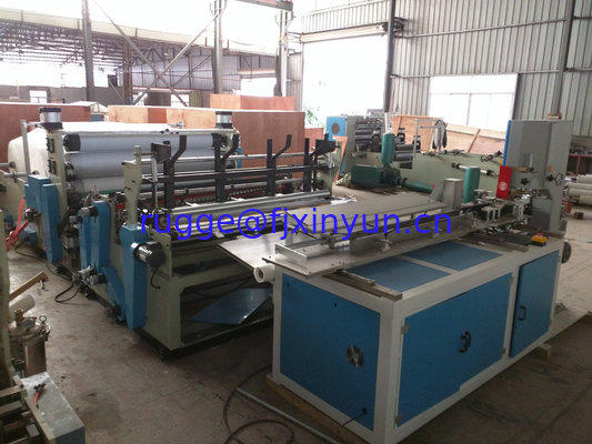 Automatic small toilet paper band saw cutting machine for sale