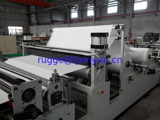 High speed automatic perforating rewinding toilet paper making machine