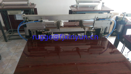 Low price semi automatic multi rolls toilet paper plastic bags sealing machine