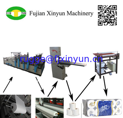 Low price semi automatic multi rolls toilet paper plastic bags sealing machine