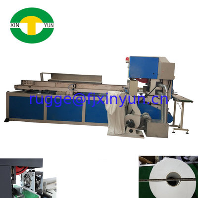 High speed automatic band saw jumbo toilet paper cutting machine