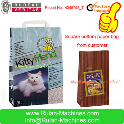 China grocery paper bag making machine supplier