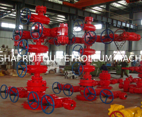 Wellhead API 6A 2-1/16" 10000psi X-mas Tree , Well Drilling Christmas Tree for Oil and Gas well
