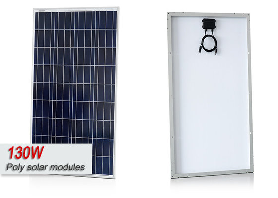 Easy Installation 130 Watt On Grid Solar System With Junction Box MC4 Connector