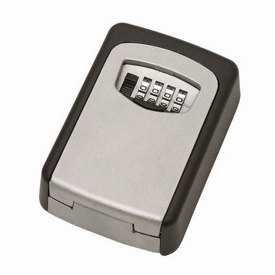 Rotate Wheel Wall Mounted Heavy Duty Key Lock Box For Outside House