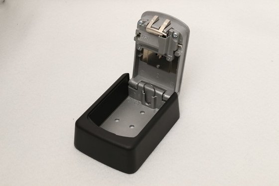 Black Plastic Real Estate Programmable Key Lock Box For Emergency Access 