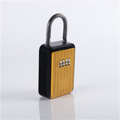 Convenient Keyless Digital Key Lock Box Weather Proof 4 Digit Dialing