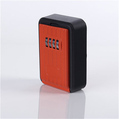 Aluminum Alloy Waterproof Car Key Lock Box , Car Key Security Box Wall Mounted