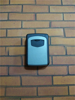 Aluminium Alloy Digital Key Lock Box Wall Mount 4 Digits Mechanical Lockbox