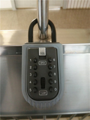 House Key Security Portable Key Lock Box 3 Keys Large Secure Space