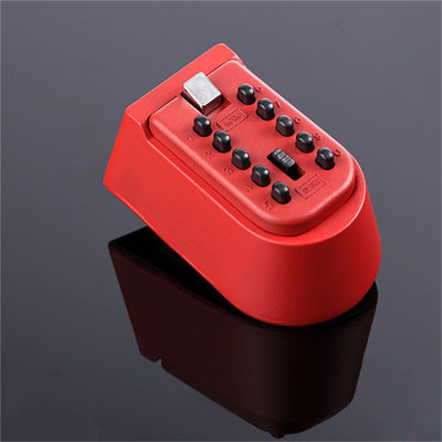 Outdoor Combination Push Button Key Lock Box Rubber Waterproof Cover