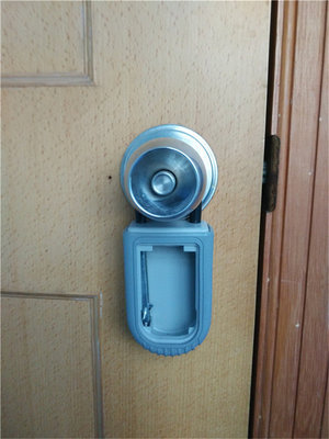 Push Button Portable Key Lock Box Security Key Holder Box Heavy Duty
