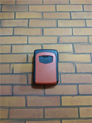 Professional Security Wall Key Lock Box Outside , Wall Mounted Key Safes