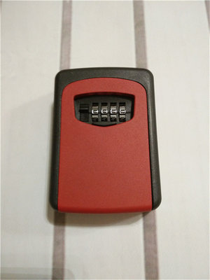 Key Safe Combination Lock , Wall Mounted Key Box With Combination Lock