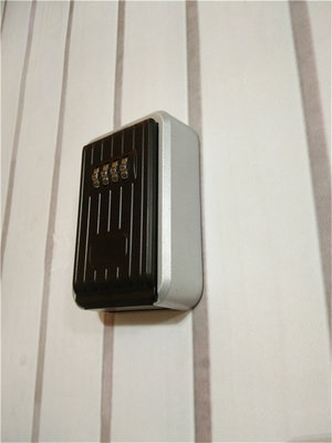 10 Key Safe Wall Mounted Key Lock Box With Combination Lock High Security