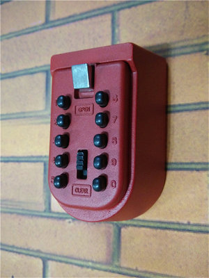 Key Box Combination Lock / Wall Mounted Combination Lock Box Password
