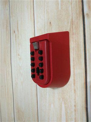 OEM Strong Key Pad Lock Box Wall Mounted Personalized With Metal Body