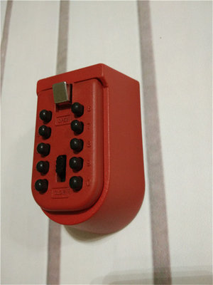 Spare Keys Push Button Key Lock Box House Corrosion Resistance OEM