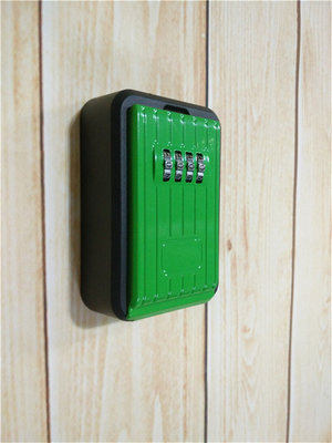 Real Estate Four Wheel Combination Lock Key Box for Multiple Keys Cards