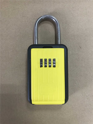 Outdoor Portable Key Lock Box Four Wheel Combination portable Key storage Box