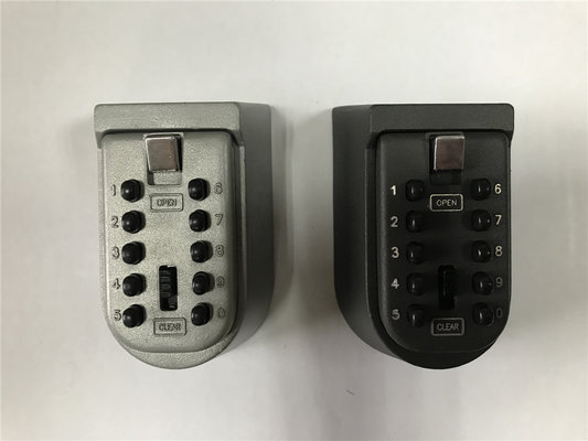 Weatherproof Wall Mount Push Button Lock Box / Portable Key Safe Padlock