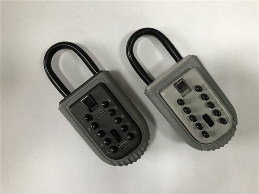 High security Portable Outdoor Key Safe Box , Push Button Real Estate Key Safe Box