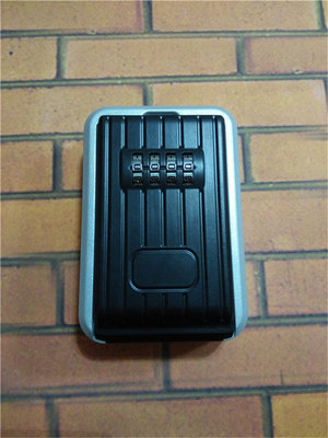 Door Metal Combination Key Lock Box Wall Mounted Corrosion Resistance