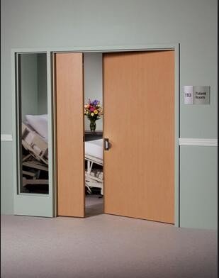 High quality Aluminum Frame Long Lasting Hospital Fire Rated Door
