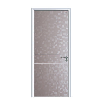 china melamine faced MDF aluminum frame apartment apartment main door