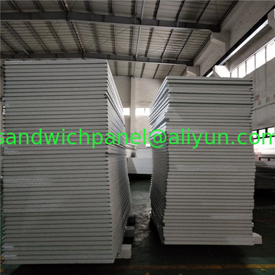 0.326mm steel sheet 50mm insulated eps sandwich panel 11900x1150mm for worker camp