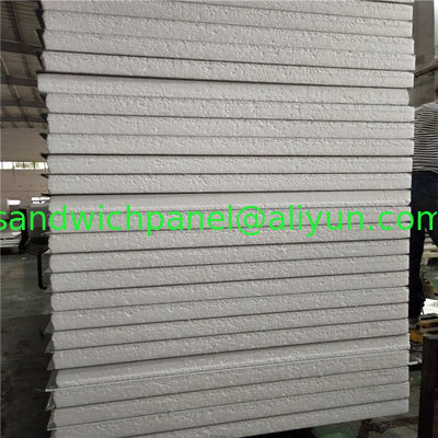 75mm white color waterproof eps sandwich wall panel 11900 x 1150 x 50mm for building