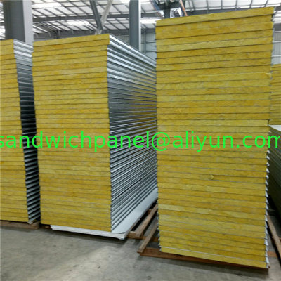50mm fiber glass wool fireproof sandwich panel 5950x 960mm for roofing
