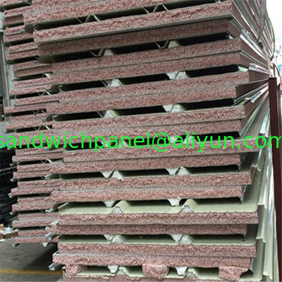 economical and pratical 50mm color steel TPS roof panel roofing price list philippines