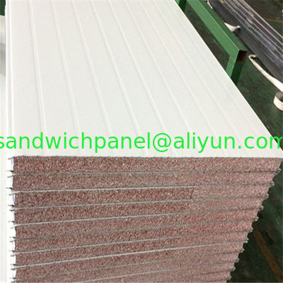 B1 fire rating 50mm waterproof grey white TPS sandwich panel for camp