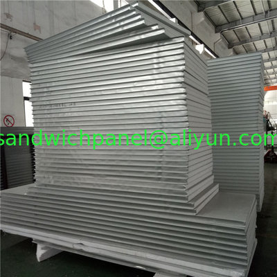 waterproof  grey white 50mm eps sandwich panel with both side steel strip for wall