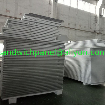 waterproof  grey white 50mm eps sandwich panel with both side steel strip for wall