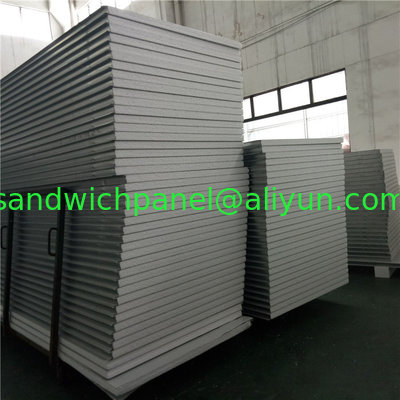 construction building materials 50mm eps sandwich panel with grey white steel sheet