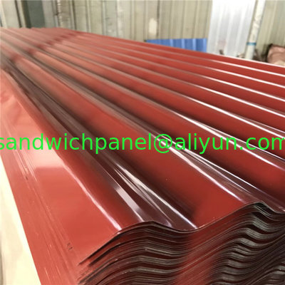 0.15-1.2mm prepainted metal single sheet roof panel  with different colors
