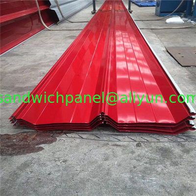0.15-1.2mm prepainted metal single sheet roof panel  with different colors