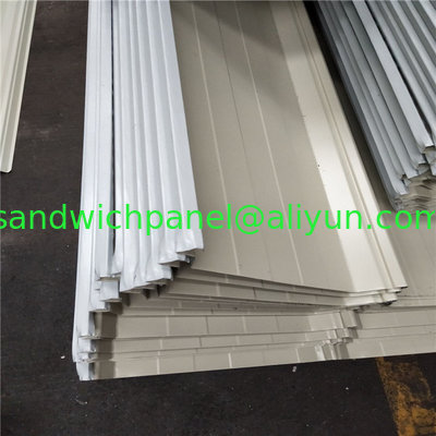 820mm ivory white corrugated sheet 0.376mm thickness for roof tile