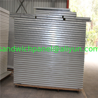 light weight easy installation prefabricated house 50mm insulation glass wool sandwich boards