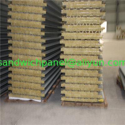 20 years fireproof rock wool aluminum sandwich panel use as container house