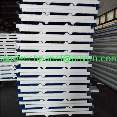 50-100mm expanded polystyrene eps sandwich roof panel for constrcution building