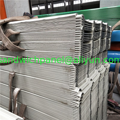 27tons 0.376mm grey steel color roof sheets with pacakge deliveried by a 20ft container
