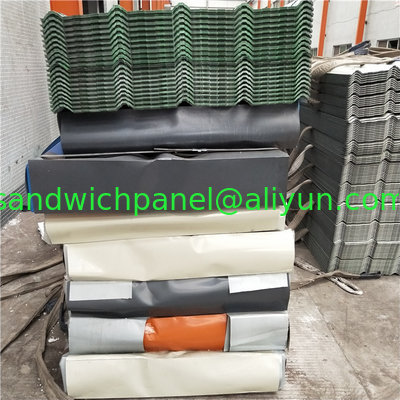 energy save green color roof sheets 840x 0.476mm for prefabricated warehouse