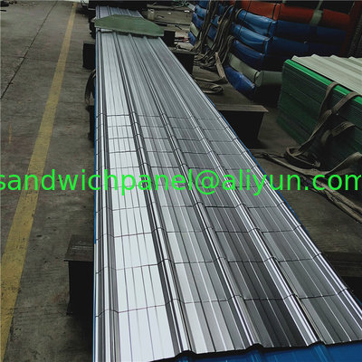 840 type of 0.476mm silver grey nanometre insulated roof sheet 5 meters length for warehouse