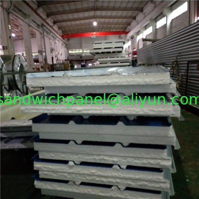 14kg stainless steel insulated eps sandwich roof panel 1050 x 75mm for tiny house