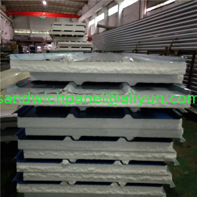 14kg stainless steel insulated eps sandwich roof panel 1050 x 75mm for tiny house