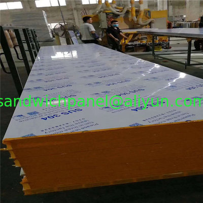 A grade fire rating stainless steel rock wool sandwich panels for wall and roof