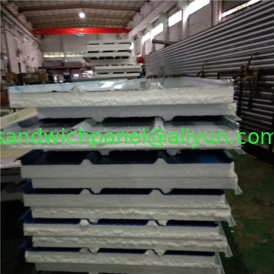 1050-75-0.426mm aluminum waterproof EPS sandwich roof panel for prefabricated building